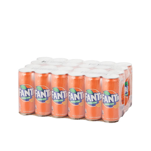 Thùng nước ngọt FANTA hương cam 24 lon x 320ml